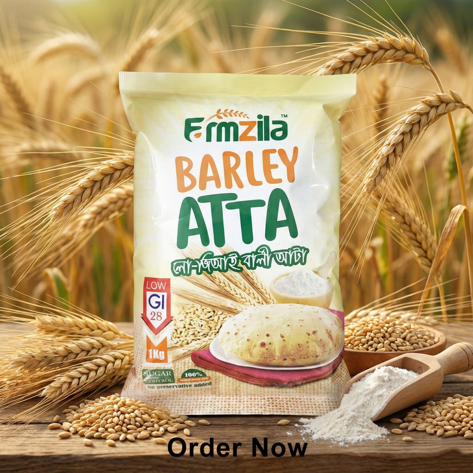 Low GI Barley Atta - Farmzila Foods Ltd